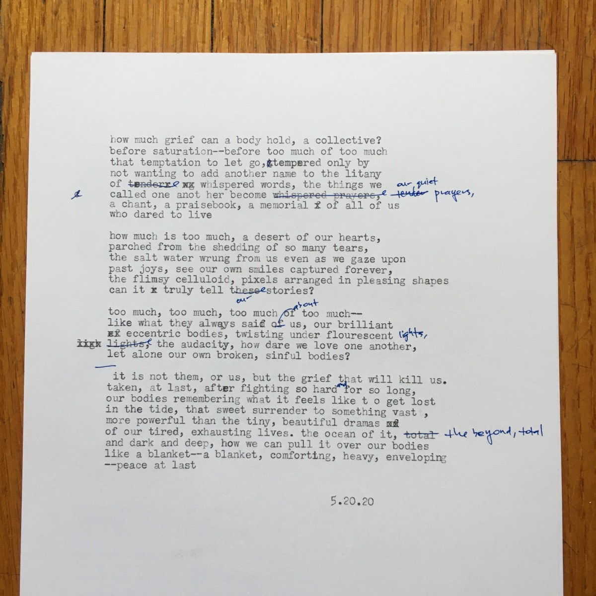 poems (transcript of “Art As Healing” @ JANM set) – audrey kuo